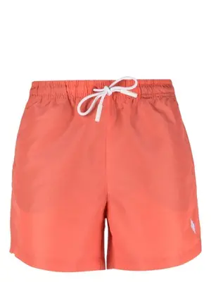 COUNTY OF MILAN Cross Swim Shorts - Orange