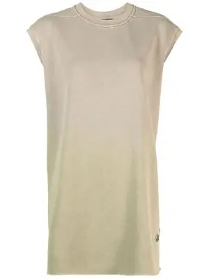 MONCLER + RICK OWENS Ombré-effect Jersey Tank Top
