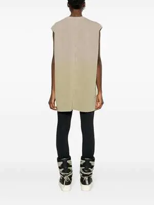 MONCLER + RICK OWENS Ombré-effect Jersey Tank Top