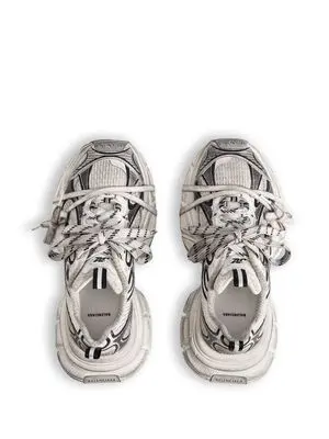 Balenciaga 3xl Panelled Sneakers - White