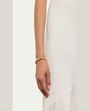FARAONE MENNELLA BY R.F.M.A.S. Faraone Mennella 18k Yellow Wave Bracelet
