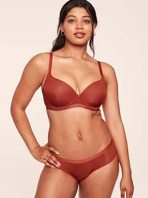 Victoria's Secret Adore Me Fallon Lightly Lined Demi Bra - Red