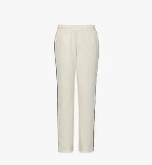 Mcm Essential Logo Ponte Track Pants Ivory