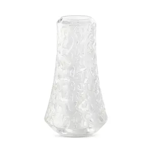 Lalique Panther Crystal Vase - Clear