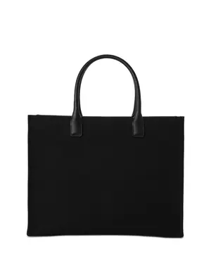Versace La Medusa Large Tote Bag - Black/silver