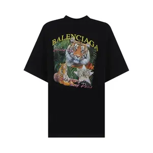 Balenciaga Worn Out T-shirt - Black