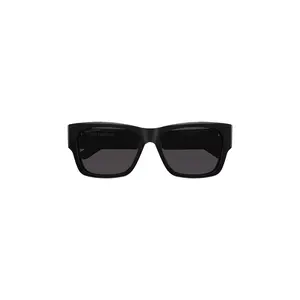 Balenciaga Rectangular Frame Sunglasses - Black