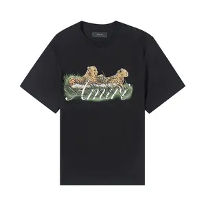 Amiri Cheetah Logo Tee