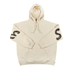 Supreme Beaded Hooded Sweatshirt - Cream