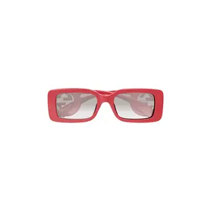 Gucci Rectangular Frame Sunglasses 'red' Red