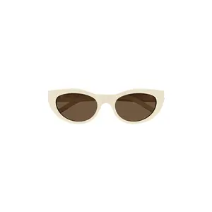Saint Laurent Cat Eye Frame Sunglasses 'ivory