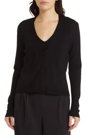 Kobi Halperin Merino Wool Shell And Cardigan Set - Black