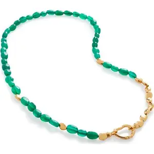 Monica Vinader Rio Beaded Necklace - 18ct Gold Vermeil On Sterling