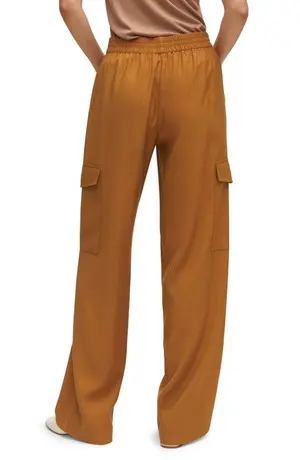 Mango Flowy Cargo Pants