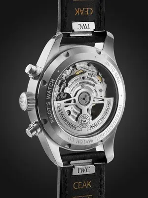 IWC SCHAFFHAUSEN Pilot's Automatic Chronograph Stainless Steel Watch, Ref. Iw388111