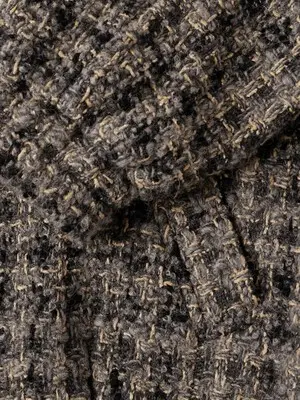 Auralee Wool-blend Tweed Bomber Jacket