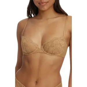 SKARLETT BLUE Impress Underwire Balconette Bra Ginger/ Terracotta
