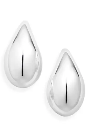Bottega Veneta Drop Sterling Stud Earrings - Silver
