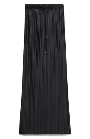 Mango Pleated Long Skirt