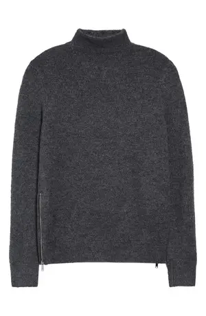 Topman Harlow Ribbed Turtleneck Sweater