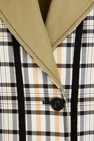 3.1 Phillip Lim Reversible Checked Cotton-blend Coat