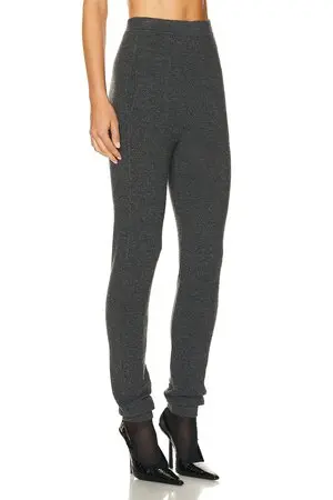 Saint Laurent Legging In Grey