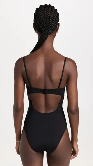 Staud Maeve One Piece - Black/white
