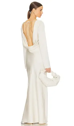 HELSA Angelica Backless Maxi Dress