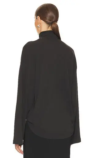 HELSA Jersey Oversized Turtleneck