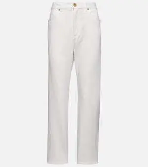 Balmain High-rise Straight Jeans