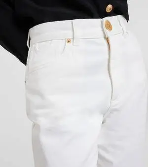 Balmain High-rise Straight Jeans