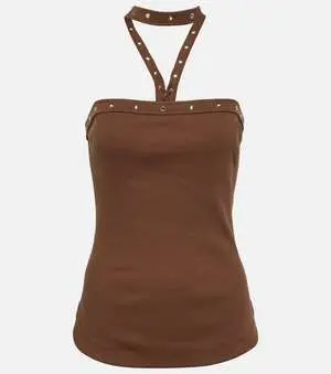 Attico Halter Neck Tops