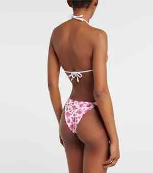 Magda Butrym Printed Bikini Bottom