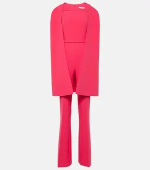 Safiyaa Cinzia Crêpe Jumpsuit - Pink