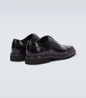 Dolce & Gabbana Leather Oxford Shoes