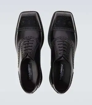 Dolce & Gabbana Leather Oxford Shoes