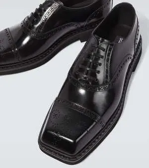 Dolce & Gabbana Leather Oxford Shoes