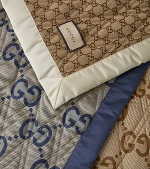 Gucci Gg Quilted Blanket
