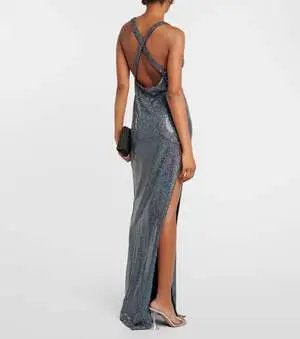 THE SEI Embellished Jersey Gown