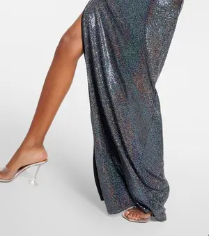 THE SEI Embellished Jersey Gown
