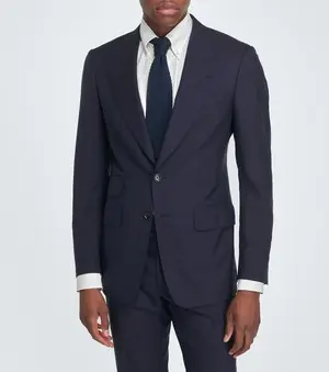 TOM FORD Shelton Wool Suit - Blue