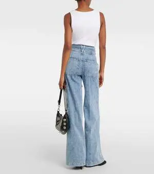 Veronica Beard Belisa High-rise Cargo Jeans