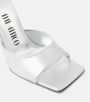 Attico Cheope Mules - Silver