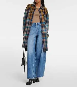 Ag Mari High-rise Wide-leg Jeans