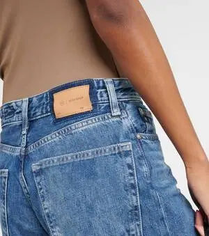 Ag Mari High-rise Wide-leg Jeans