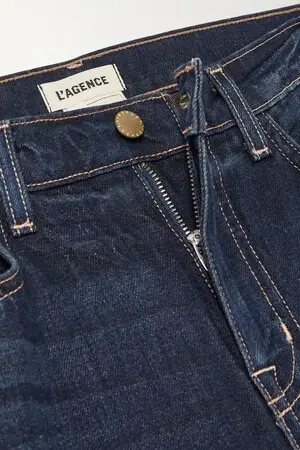 L'Agence Alicent High-rise Wide-leg Jeans