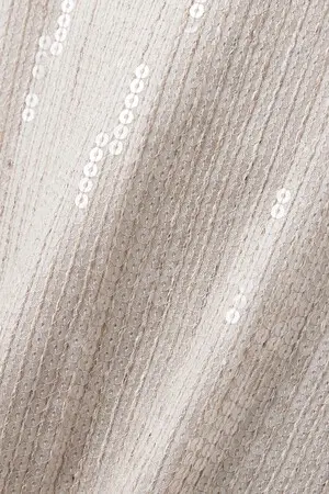 Brunello Cucinelli Sequined Crepe Wide-leg Pants