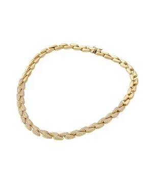JENNIFER MEYER Double Dome Diamond Necklace