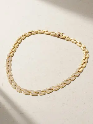 JENNIFER MEYER Double Dome Diamond Necklace