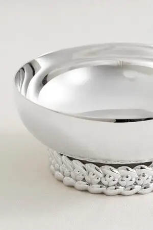 Christofle Babylone Small -plated Bowl